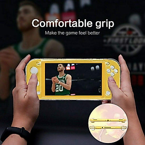 Clear Case Transparent Hard Shell Protector Cover Compatible with Nintendo Switch Lite Console