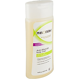 Phisoderm Anti-Blemish Body Wash, 10-Ounce
