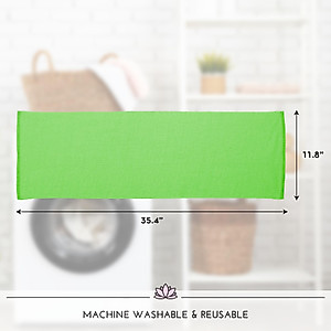 S&T INC. Back Scrubber for Shower, Exfoliating Body Scrubber or Bath Exfoliating Towel for Skin Care, 11.8 Inches x 35.4 Inches, Assorted Pink, 3 Pack