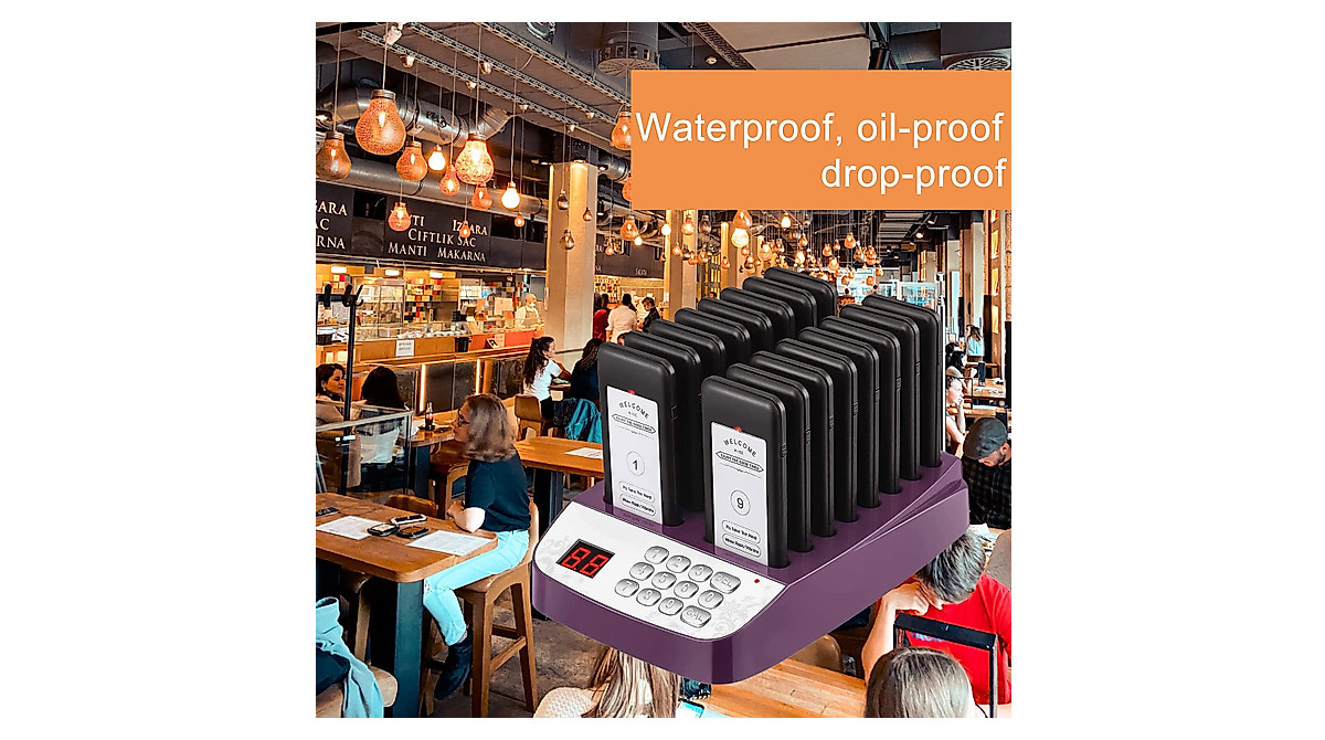 Wireless Restaurant Pager System - Enhance Efficiency & Social Distancing