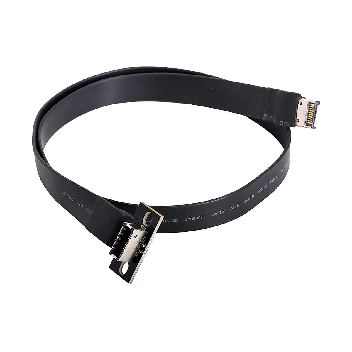 chenyang USB 3.2 Gen 2 USB 3.1 Type-E Front Panel Socket Motherboard Header Extension Cable 50cm