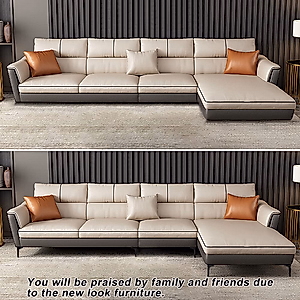 GOSCHE Metal Furniture Legs Set of 4, Matte Black Sofa Legs 6 inch, Modern Style Replacement feet for Couch Dresser Chair Bed Table Cabinet Ottoman Cupboard DIY Replacement Parts