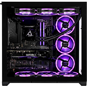 CLX Set Gaming PC - AMD Ryzen 7 7800X3D 4.2GHz, GeForce RTX 4080 Super, 32GB DDR5 Memory, 2TB NVMe M.2 SSD, 6TB HDD, WiFi, Windows 11 Home, Black