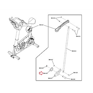 Latch Spring 0K77-01032-0000 Works with Life Fitness Cybex Stationary Bike
