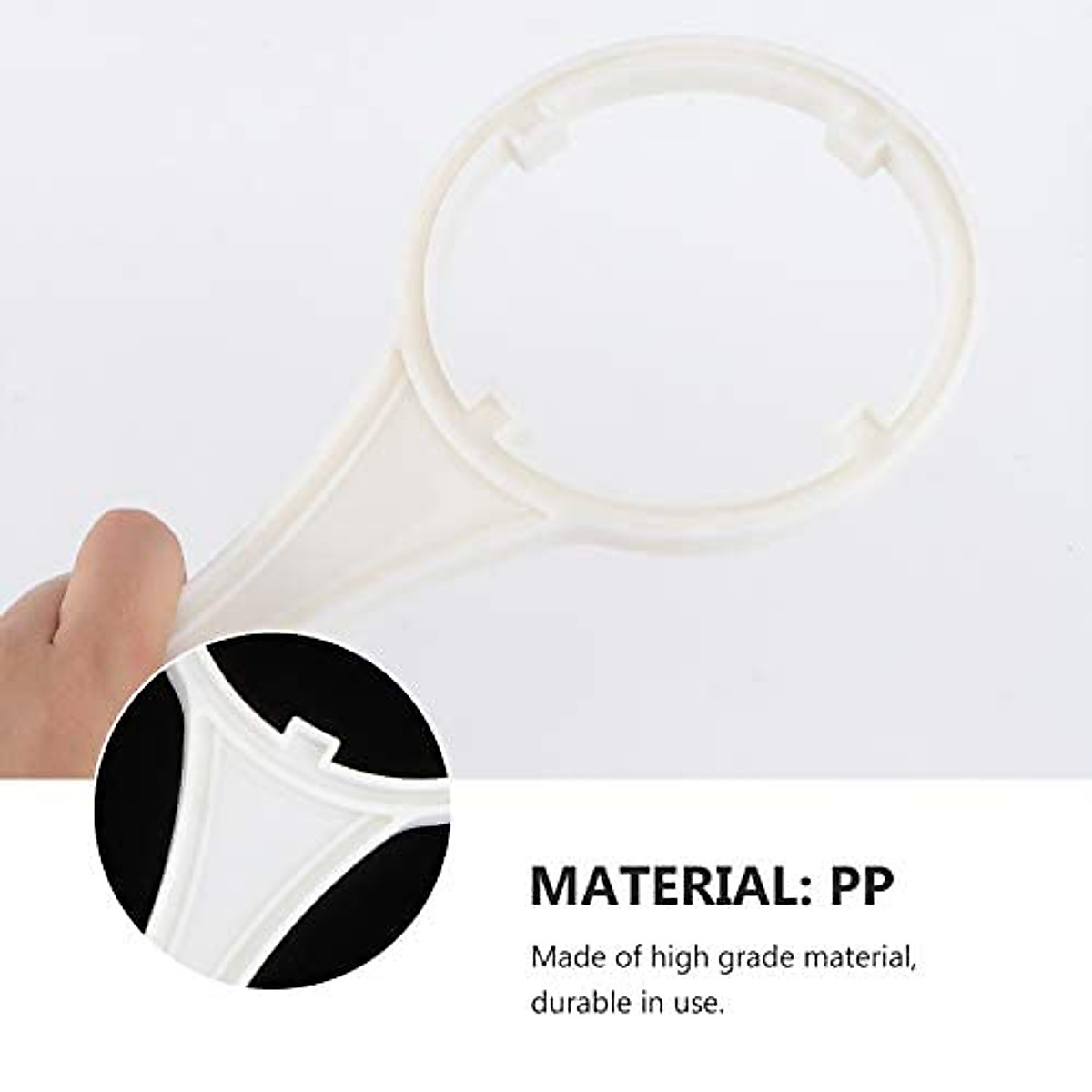 EdirFtra 10-inch Filter housing Wrench Plastic Universal Wrench, for Domestic use of Cartridge Water Purifier