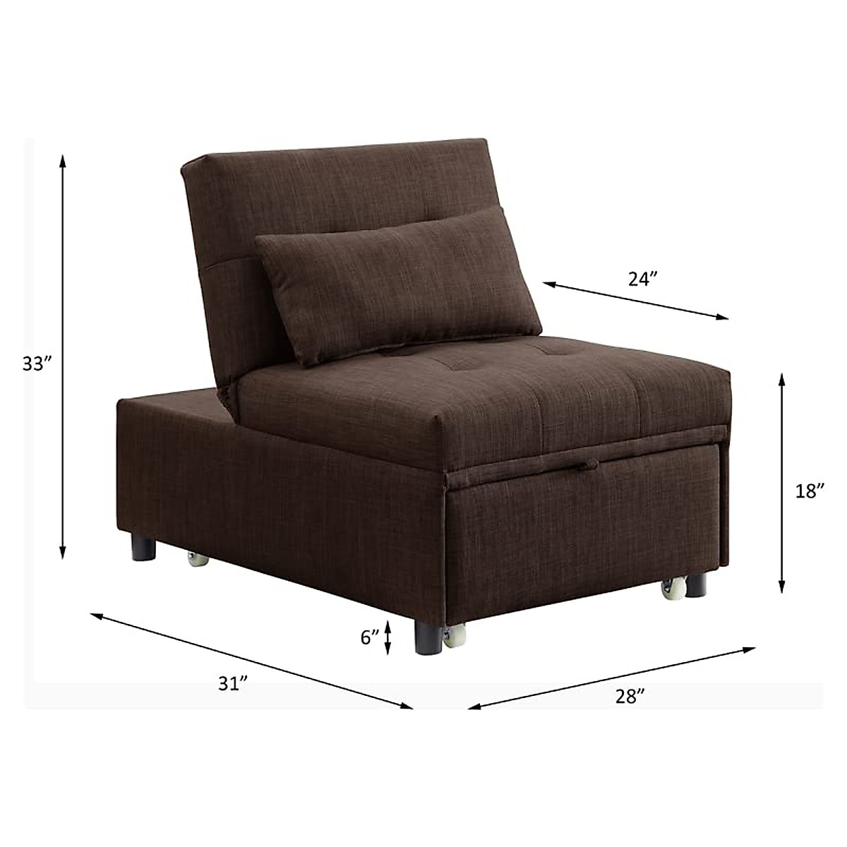 Acme Furniture Upholstered Sofas, Brown