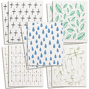 Swedish Dishcloths for Kitchen 10 Pack | Swedish Dishcloth | Swedish Dish Cloth | Reusable Paper Towels Washable | Sweedish Dish Rags | European Dish Cloth | Swedish Dish Clothes |