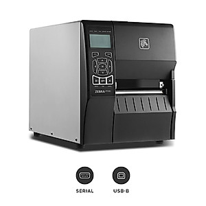 ZEBRA Technologies ZT23042-T01000FZ ZT230 Label Printer, Monochrome, Direct Thermal/Thermal Transfer