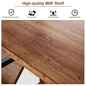 GRYPQROH Book shelf and Bookcase Triple Wide 5 Tier Industrial Bookshelf with Drawers & 14 Open Display Shelves, Large Etagere Tall Bookcase with Metal Frame for Home Office Living Room Retail Display