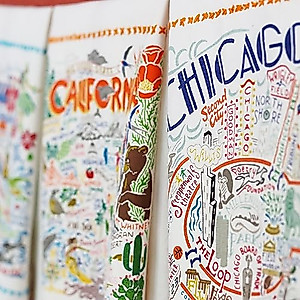 Catstudio Nevada Dish Towel - U.S. State Souvenir Kitchen and Hand Towel with Original Artwork - Perfect Tea Towel for Nevada Lovers, Travel Souvenir