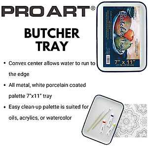 Pro Art 7-Inch by 11-Inch Butcher Tray (6959-03)