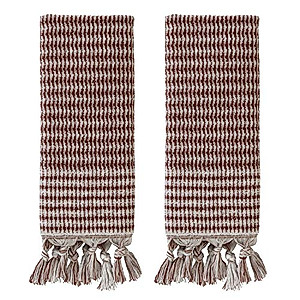 SKL Home by Saturday Knight Ltd. Longborough Hand Towel (2-Pack),Spice