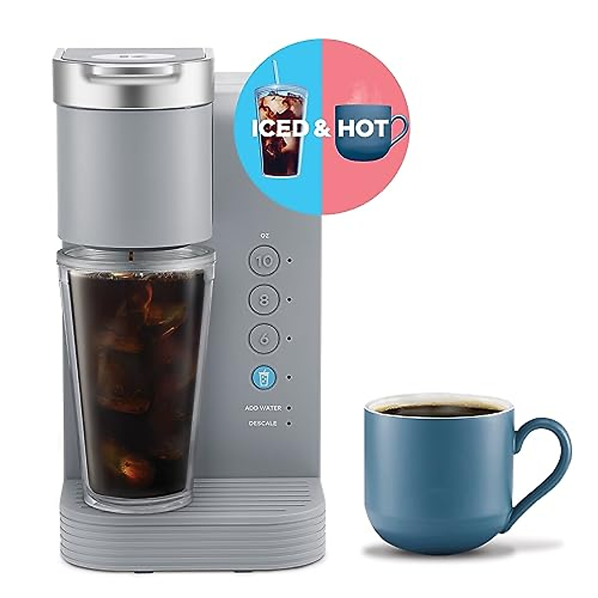 Single Cup Coffee Maker For Hot And Iced Coffee Coffee Machines Expreso Machine Coffee Coffee Maker Home Appliances Kitchen Appliances