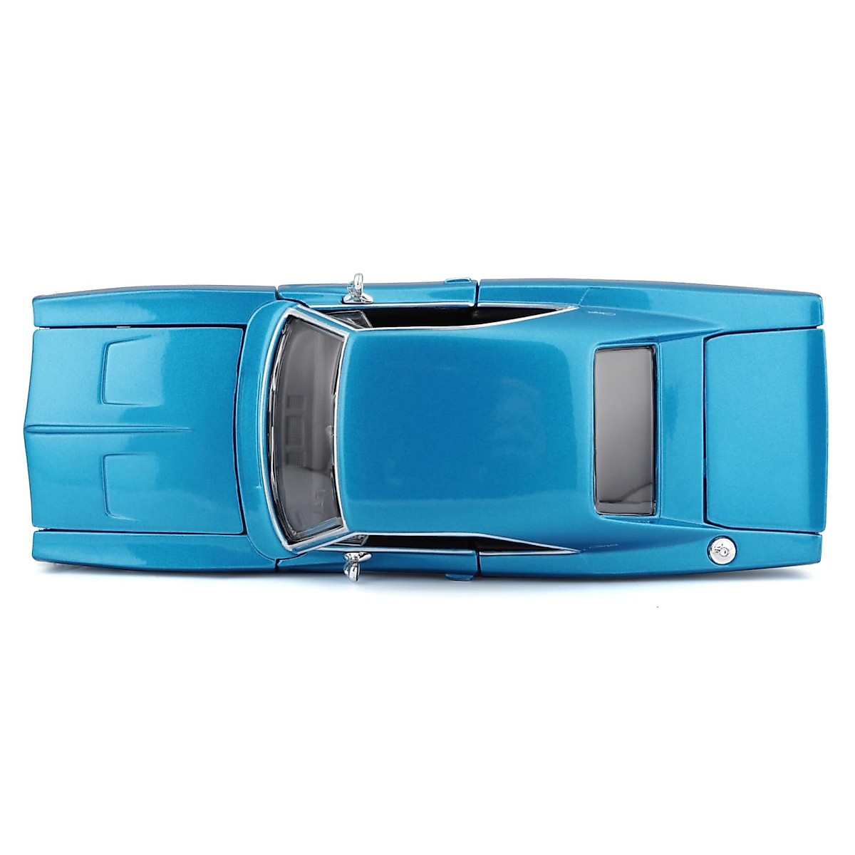 1969 Dodge Charger R/T Blue 1:25 Diecast Model Car