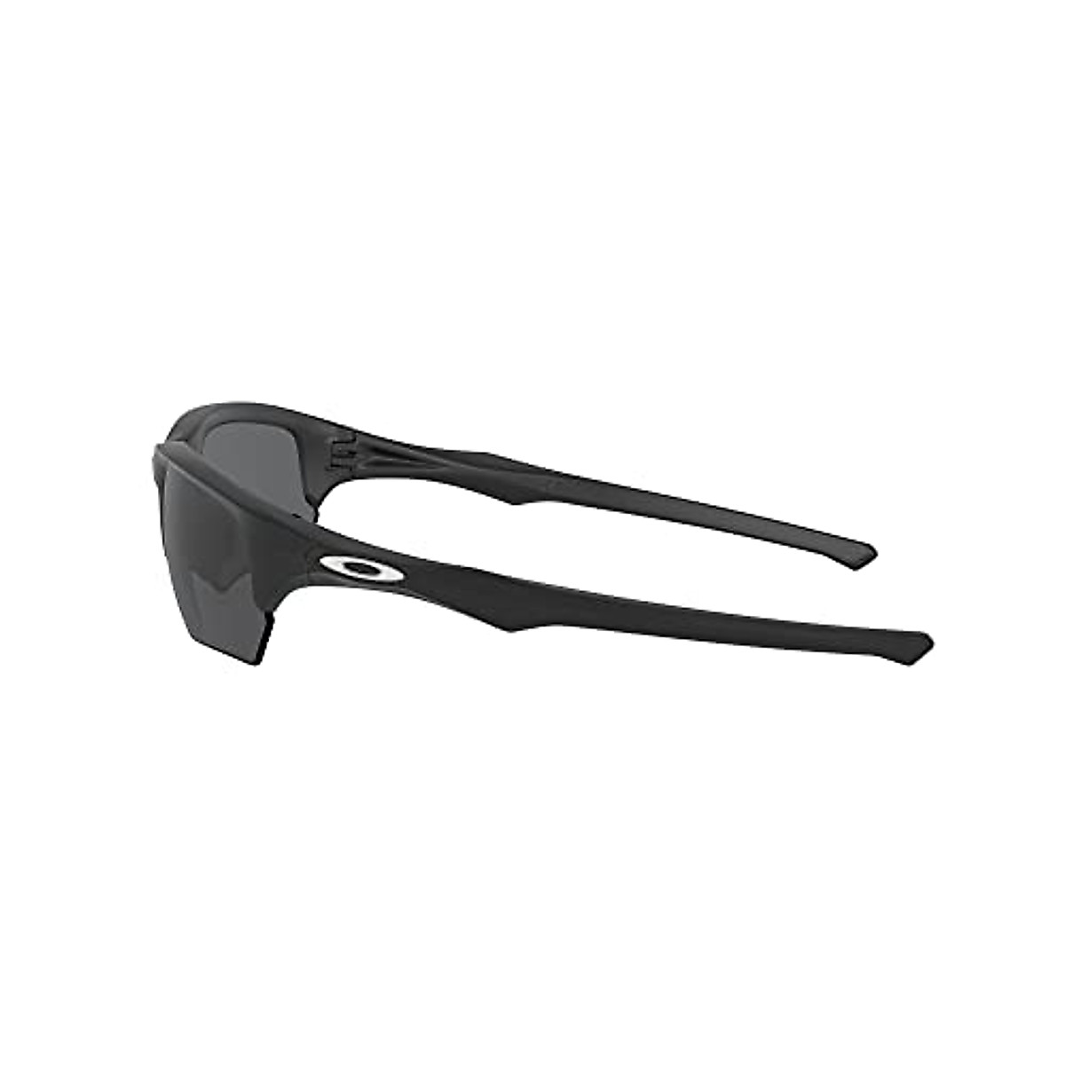 Oakley Men's OO9363 Flak Beta Rectangular Sunglasses, Matte Black/Grey, 64 mm