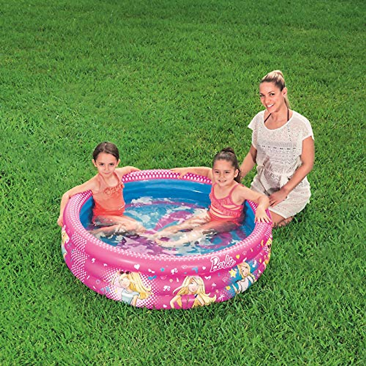 Bestway Barbie Children's 3-Ring Paddling Pool