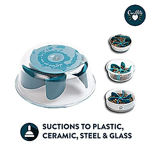Our Pets Spiral Slow Feeder Insert Slow Feeder Dog Bowls | Turn a Dog Bowl or Dog Dish into a Dog Bowl Slow Feeder (Alternative to Dog Puzzle Feeder, Lick Mat, Dog Slow Feeder to Slow Down Eating