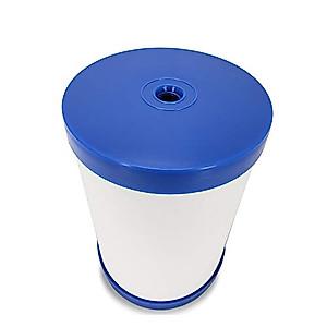 APEX Carbon Block Cartridge .5 Micron 1/4 Inlet 4.5 Diameter Water Filter