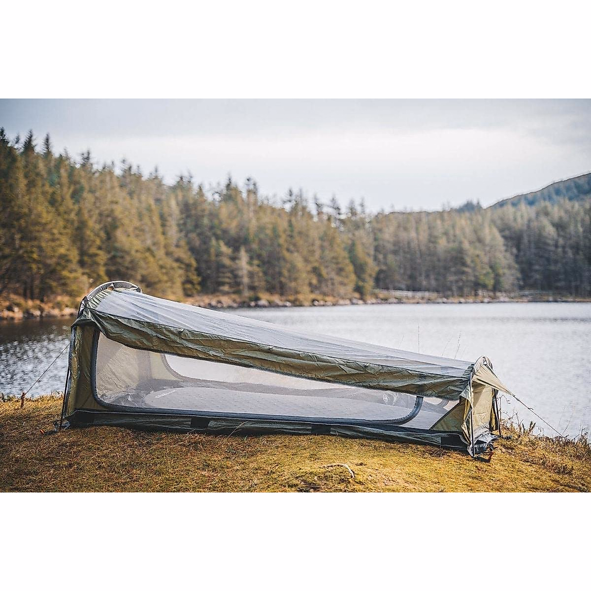 Crua Hybrid 1 Person Tent or Hammock - Your Ultimate Temperature Regulating Adventure Gear for Backpacking or Hiking! (1 Person Hybrid)