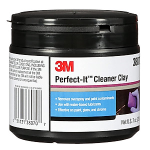 3M Perfect-It Cleaner Clay, 38070, 200 g, 1 bar per bottle
