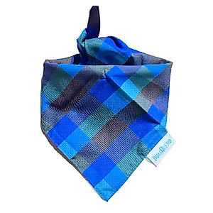 BOACQUEÑO (M Reversible Dog Bandana+Golden Rewards Premium Dog Treats Jerky 32oz