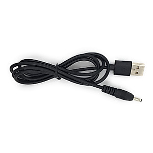 XCIVI Replacement USB Charging Cable for Fairywill/KIPOZI/Dnsly/Sboly Sonic Electric Toothbrush - 3 Feet (1 Meter) (Black)