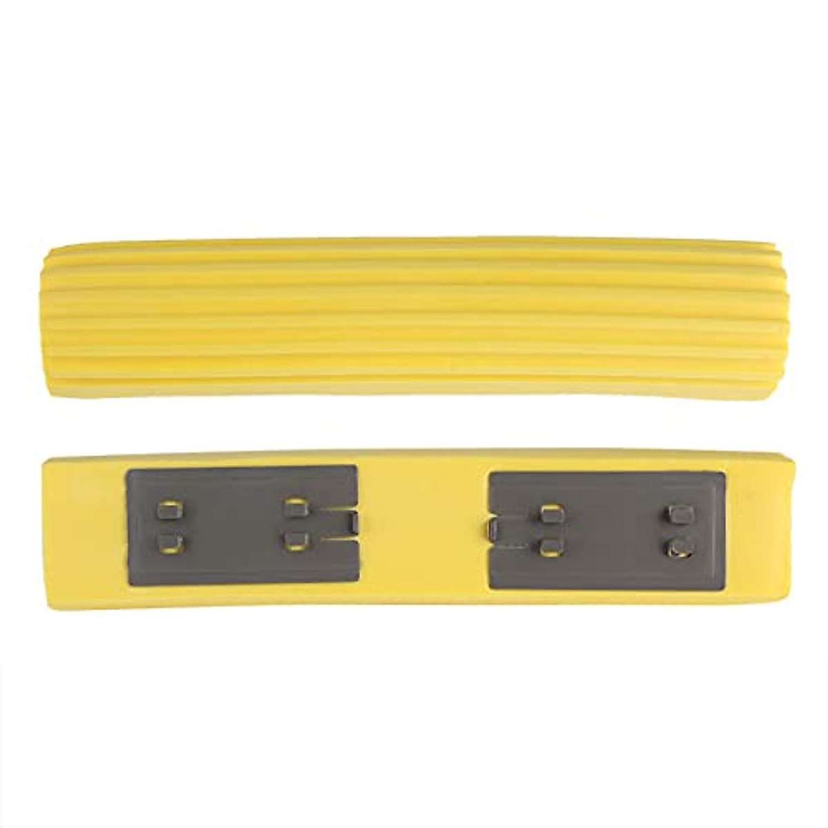 PVA Sponge Roller Mop Head Refills, Sponge Mop Head Replacement Super Absorbent Roller Mop Refill Sponge Mop Head Refill PVA Foam Professional Mop Head for Home Cleaning Tool, Yellow, Set of 2