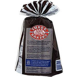 Three Bakers Rye Style Sliced Bread, Gluten Free, 19 oz