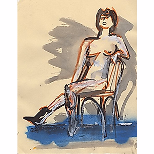 Cowgirl seated on car