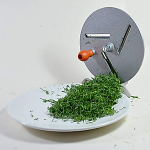 Collard Greens Manual Shredding Machine Maquina de Cortar Caldo Verde (4 Blades)