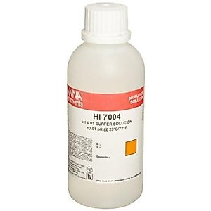 Hanna Instruments HI7004M 4.01 pH Calibration Buffer Solution, 230 ml Bottle