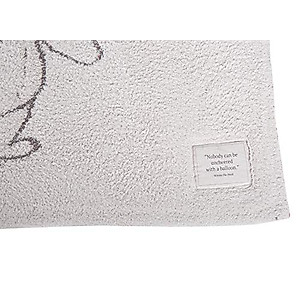 Barefoot Dreams The CozyChic Disney Winnie The Pooh Blanket, Multicolor Throw, Double Layer Jacquard Knit