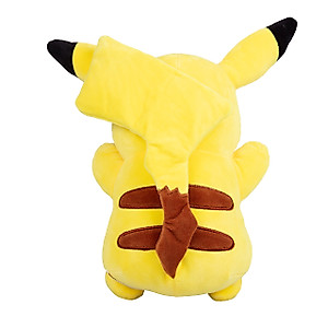 Pokemon 12" Large Pikachu Plush - Officially Licensed - Generation One Figure - Authentic Soft Stuffed Animal Toy - Valentine's Day & Easter Basket Stuffer Gift for Kids, Boys, Girls - 2+