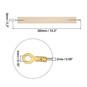 MECCANIXITY 6 Pack 14 Inch Sealer Repair Kits Heat Seal Strips Replacement Elements and PTFE Tapes for Most Hand Sealers