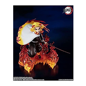 TAMASHII NATIONS - Demon Slayer: Kimetsu no Yaiba - Kyojuro Rengoku Flame Hashira, Bandai Spirits FiguartsZERO Collectible Statue