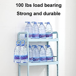 HAZEK Bathroom Shelf Over Toilet, Storage Over Toilet Bathroom Organizer, Pace-Saving, Easy Assembly, Fit Most Toilets