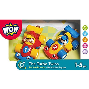 WOW The Turbo Twins - Racing Cars (4 Piece Set)