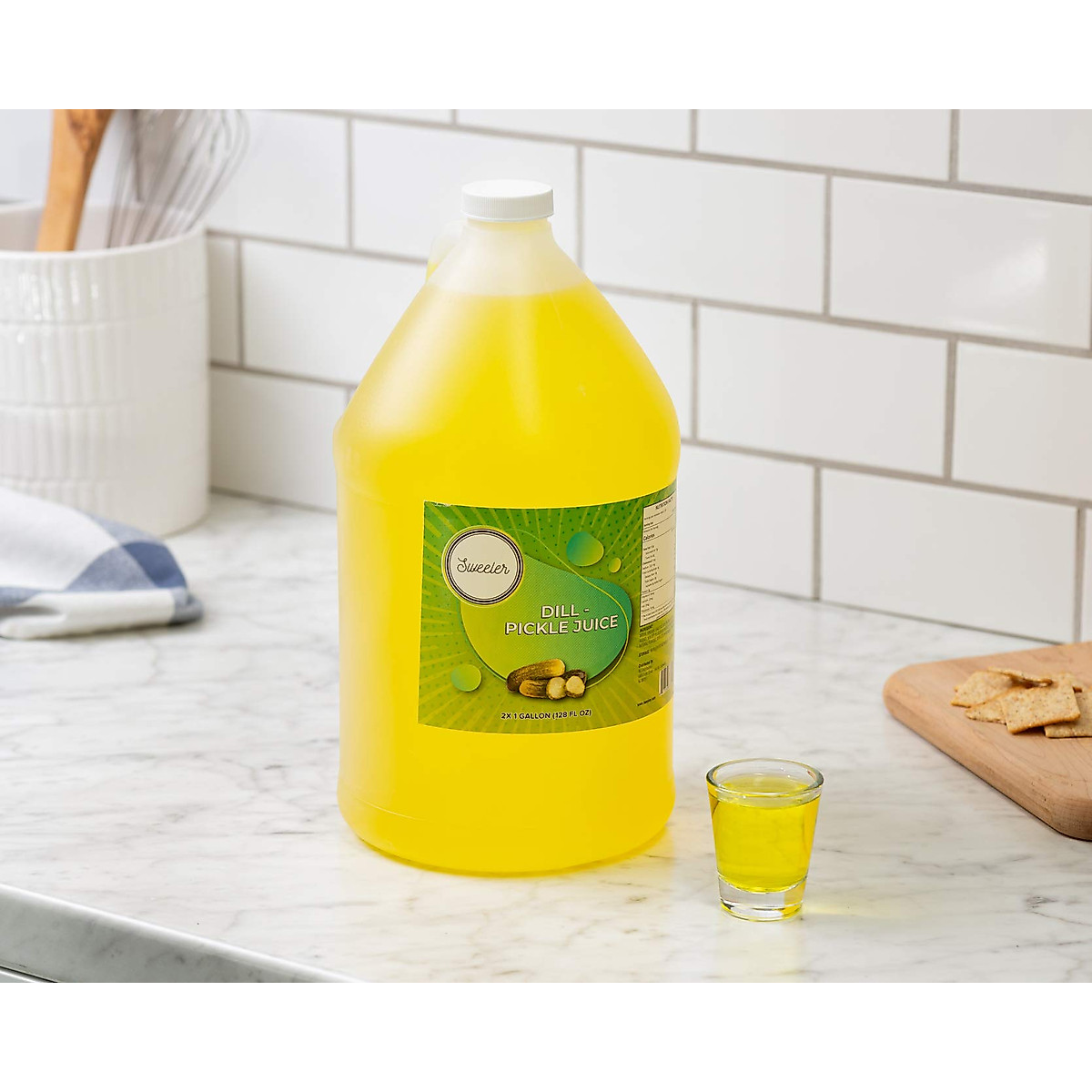 Sweeler, Dill Pickle Juice, For Leg and Muscle Cramps, 1 Gallon