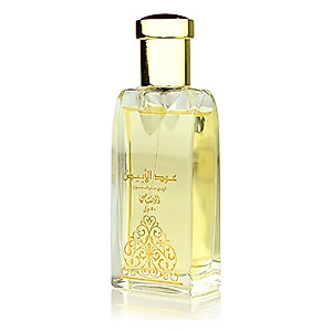 RASASI Oudh Al Abiyad for Men and Women (Unisex) EDP - Eau De Parfum 50ML (1.66 oz) | Royal Oud Bottle | Refreshing Cedarwood and Patchouli with Tangy Accord |Signature Dubai Perfumery