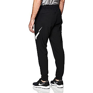 Nike Dry Graphic Men's Dri-FIT Taper Fitness Pants (as1, Alpha, xx_l, Regular, Tall, Black/White)