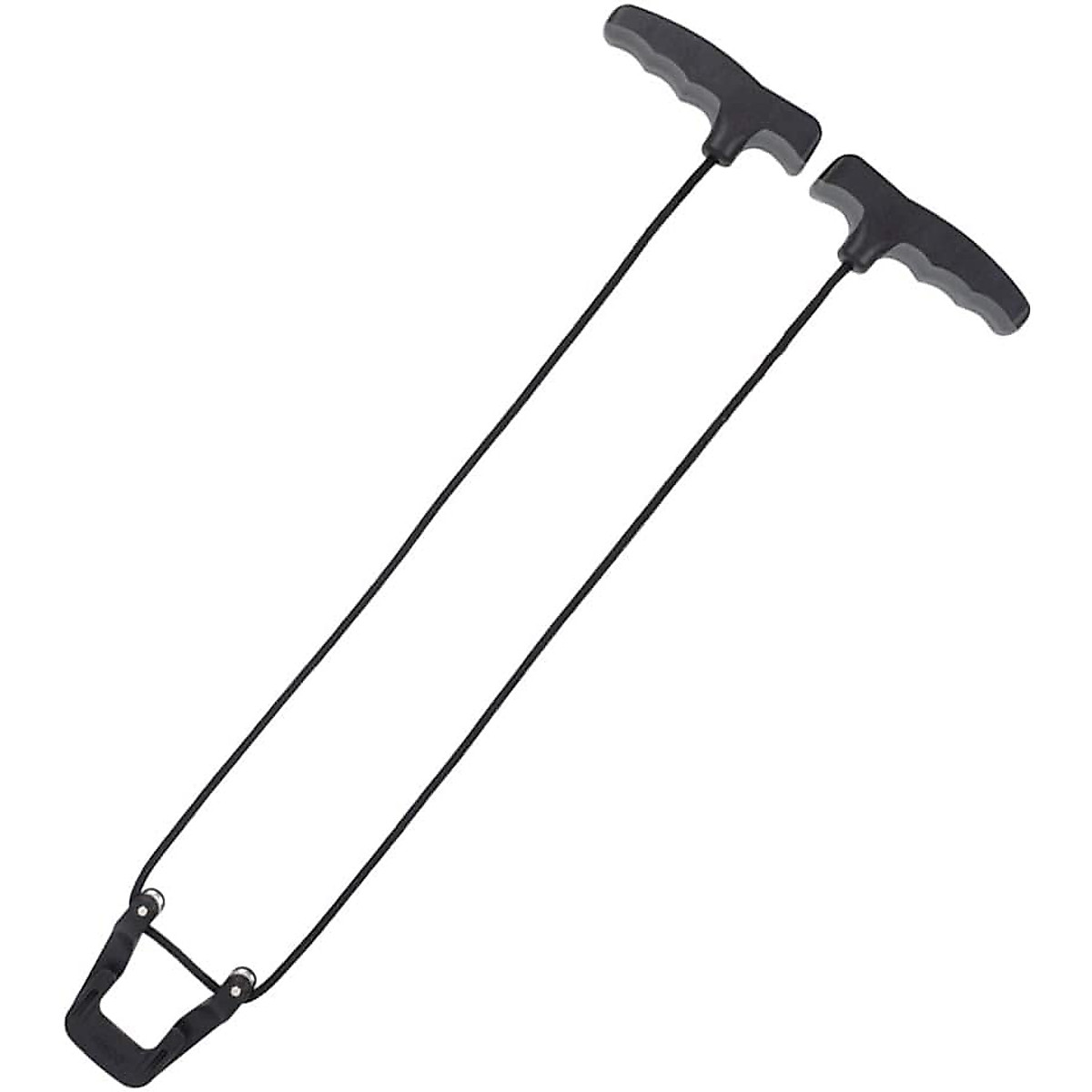 Compound Bow Crossbow Rope Cocking Device Pull Aid 4-Finger Silicone Wrapped Handle Hunting Shooting Assist Tool