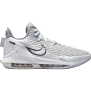 Nike Men's Lebron Witness 6 Summit White/MTLC Pewter (CZ4052 102) - 13