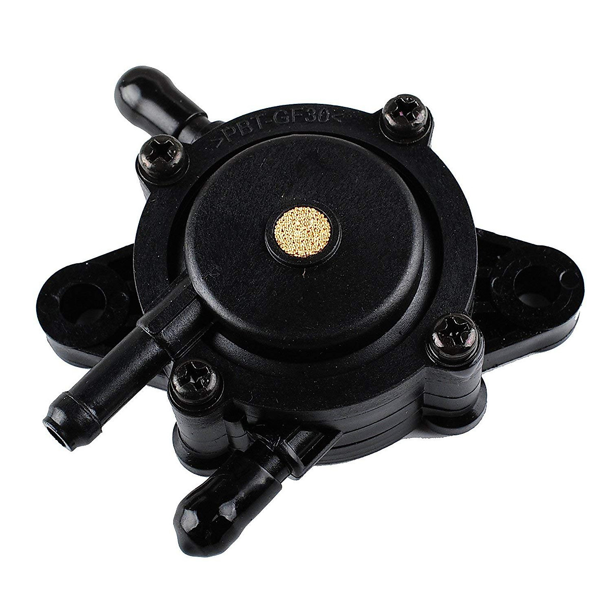 HIFROM 808656 Fuel Pump 698754 499486 Air Pre Filter Oil Fuel Filter Kit Compatible with 691007 Intek V-Twin 18-26 HP Engines Lawn Mower Parts