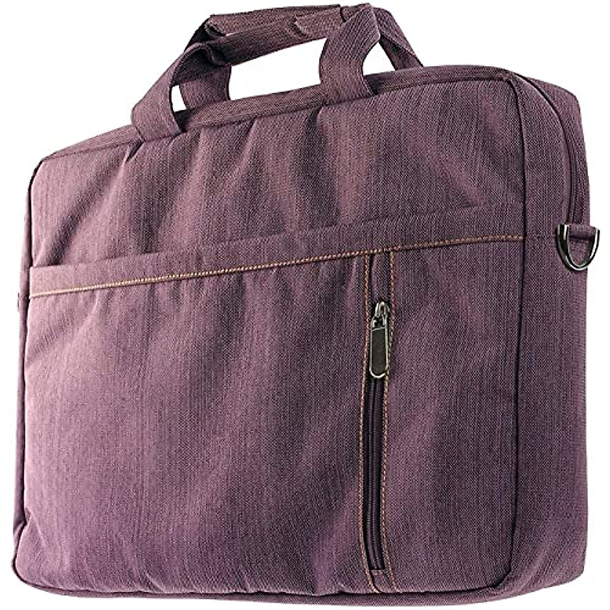 Navitech Purple Sleek Water Resistant Laptop Bag - Compatible with Dell G15 15.6" Gaming Laptop