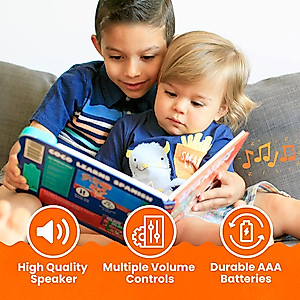 Spanish Baby Books Vol. 2, Bilingual Baby Books, Spanish Books for Kids 1-3, Cuentos Infantiles En Español, Learn Spanish Books for Kids & Children, Spanish Baby Books 0-6 Months, Libros para Bebes