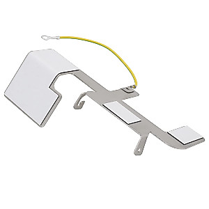 8201756 W10823377 Door Chute Compatible with Whirlpool Refrigerator Replaces 1164531, AP3872692, PS990120