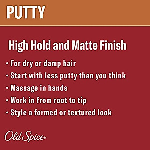 Old Spice Hair Styling Putty Pomade for Men, 2.22 oz