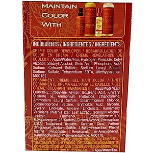 Exotic Shine Hair Color by Creme of Nature, 9.2 Light Caramel Brown, with Argan Oil from Morocco, 1 Application