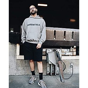 SOTAT Oversized Hoodies Sweatshirts Comfy Casual Pullover Loose Lightweight Fall Winter Clothes Cute Loose Clothes Fall, Grey 1