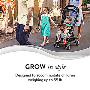 Evenflo Gold Otto Self-Folding Lightweight Travel Stroller (Sapphire Blue)